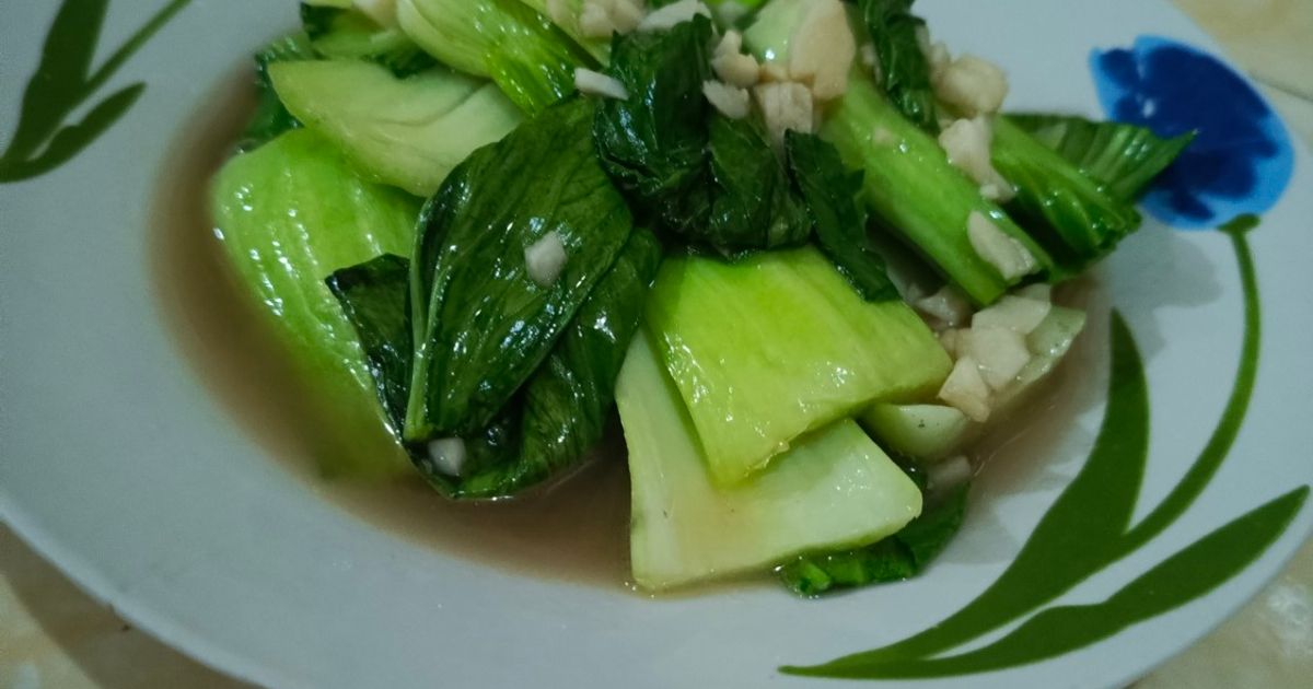 Resep Tumis Pokcoy Bawang Putih oleh Fitri Damayanti - Cookpad