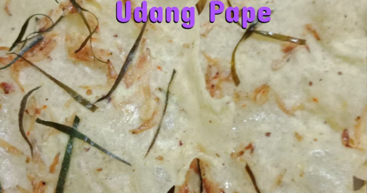 Resep Peyek Udang Papai oleh Annaswa - Cookpad