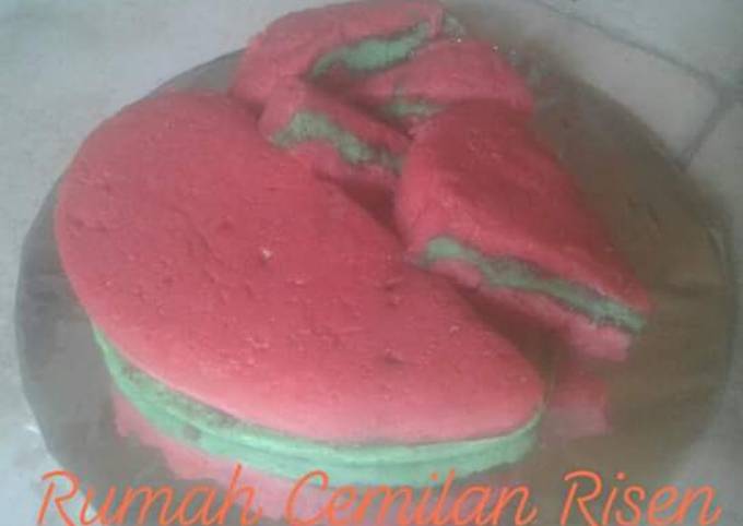 Resep Topo Map Love Cake Kukus oleh Rumah Cemilan Risen - Cookpad