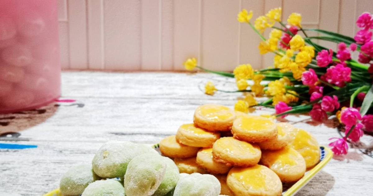 Resep 1 Adonan Kue Kering Untuk Aneka Variasi | Cookies Sat Set oleh ...