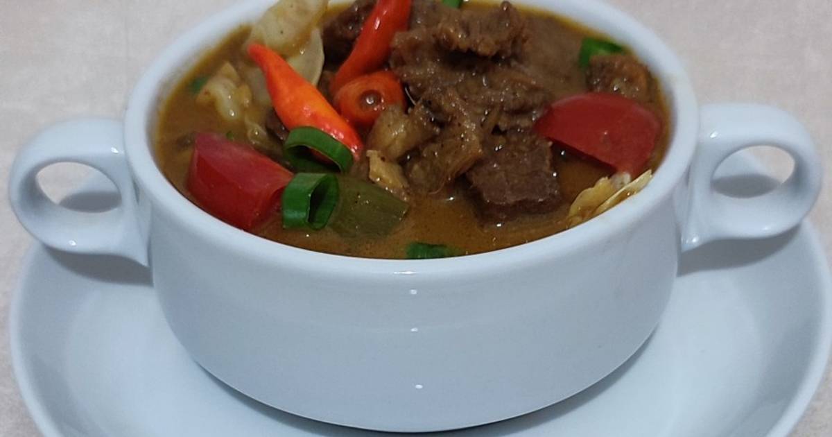 Resep Tongseng Daging Kambing (Bumbu Instan) oleh April_Umi HannaHani - Cookpad
