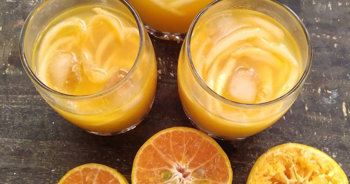 14 resep es jeruk peras murni enak dan mudah - Cookpad