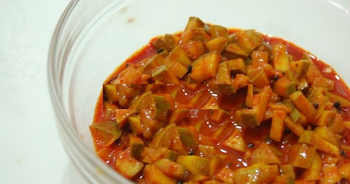 Mango Pickle Kerala Style Recipe by Biju GS - Cookpad
