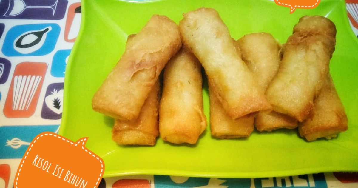 Resep Risol Isi Bihun Bakulan #Senin Semangat oleh Lena 💕 - Cookpad