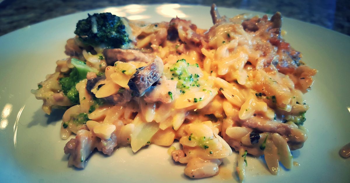 Orzo Broccoli Casserole Recipe By Masterchef Billy