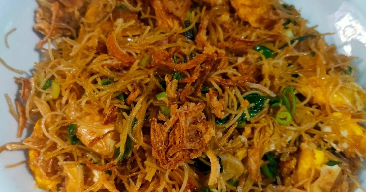 Resep Bihun Goreng Sawi oleh wulanandri - Cookpad