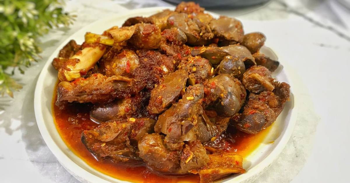 Resep Semur Merah Ati Ampela Praktis oleh Phie Kitchen - Cookpad