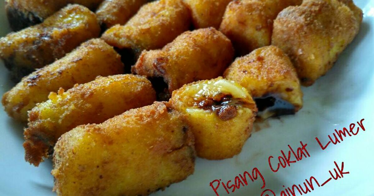 Resep Pisang Coklat Lumer oleh Syarifah Ainun Mardhiah - Cookpad