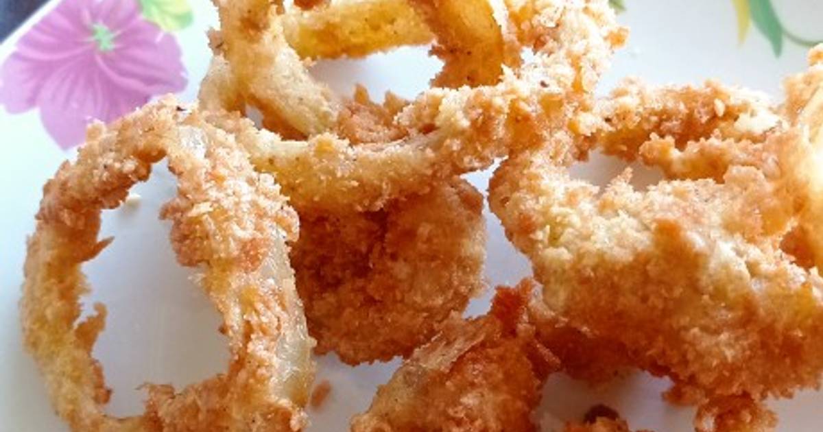132 resep onion ring tepung terigu dan tepung beras enak dan mudah ...