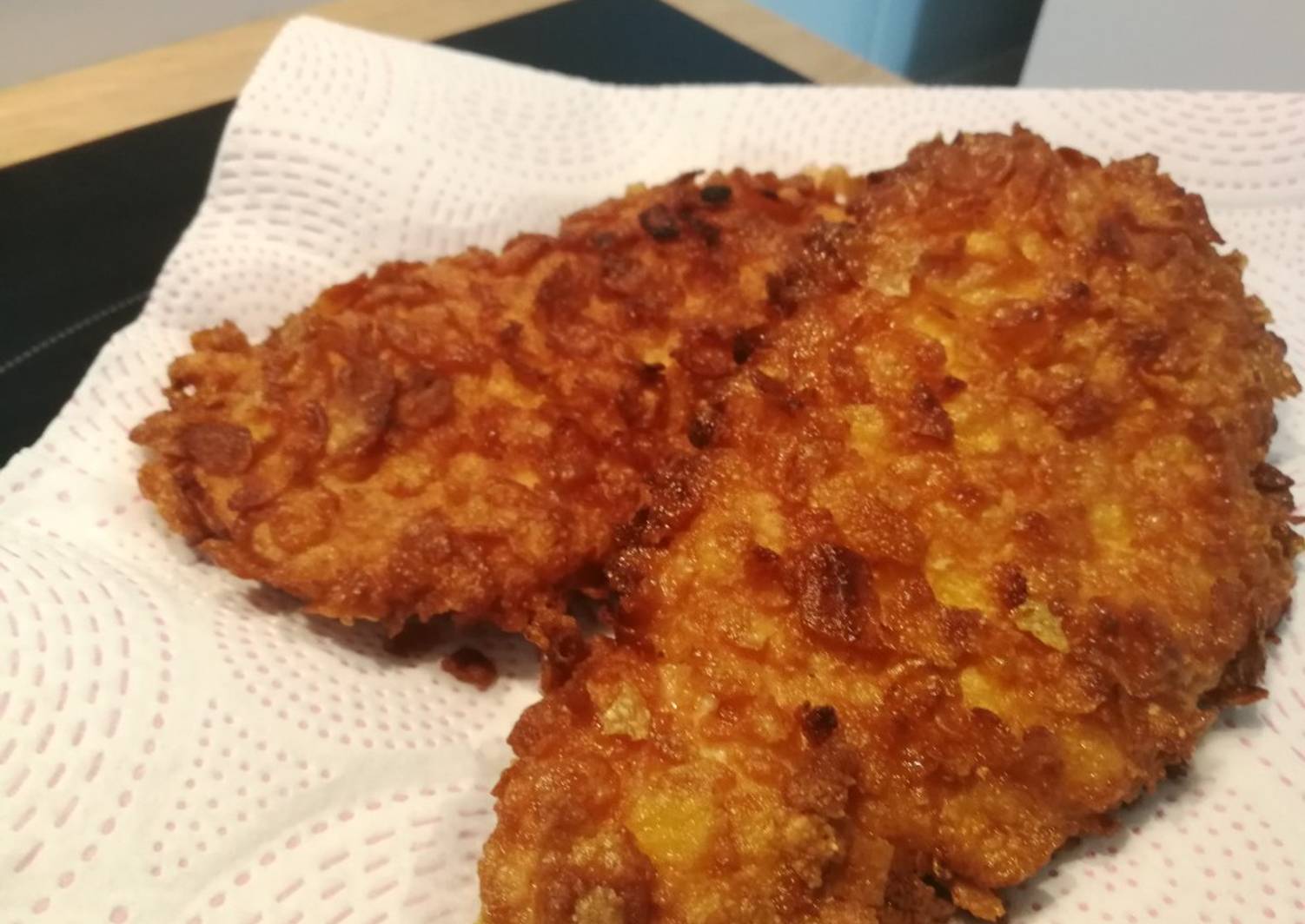 Pollo crispy /Crispy chicken Receta de Cookeate- Cookpad