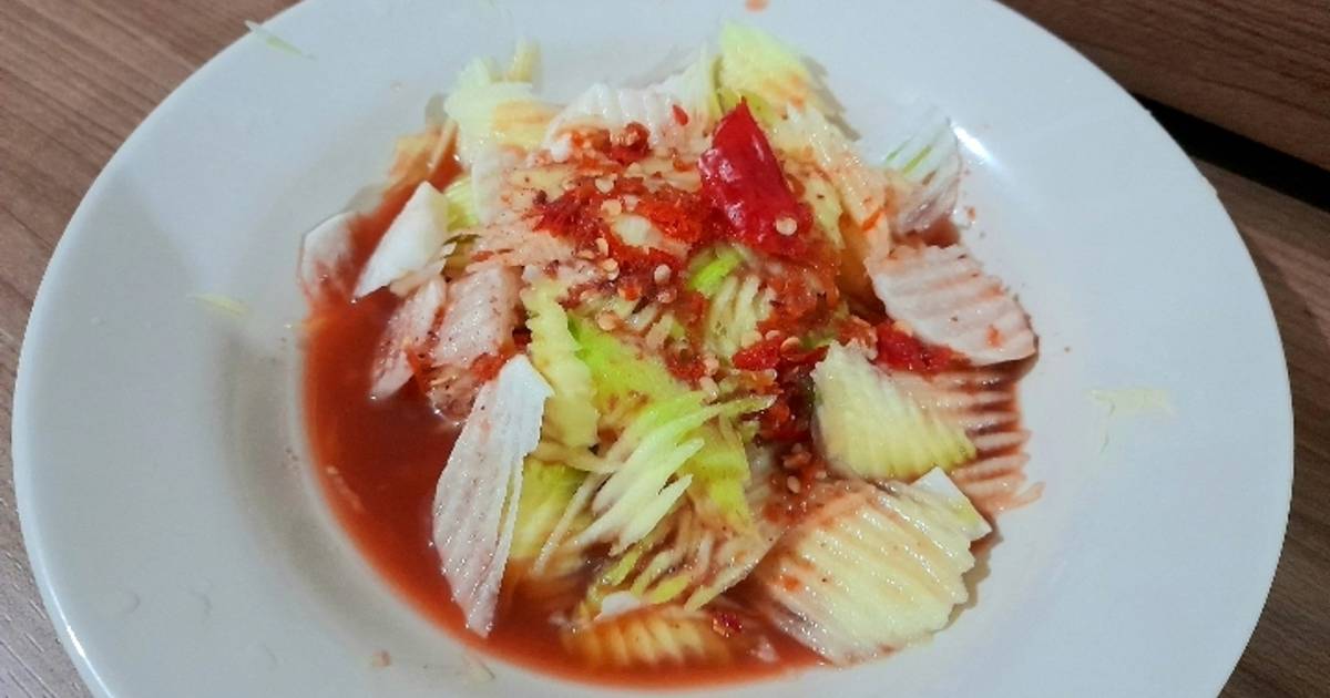 29 resep rujak kuah pindang tanpa ikan enak dan mudah - Cookpad