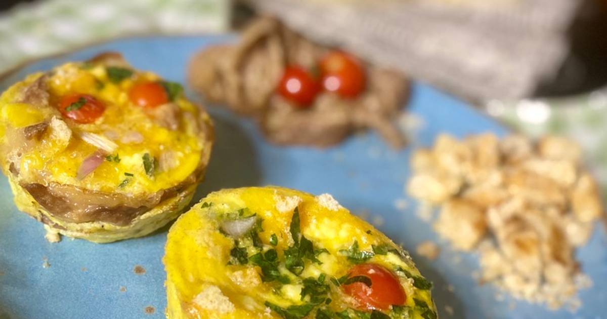7 resep roti tawar egg muffin enak dan mudah - Cookpad