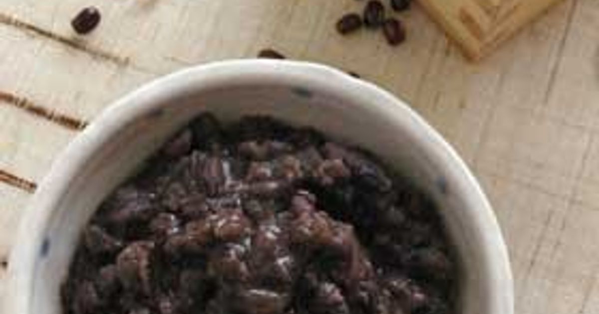 Surprisingly Simple Delicious Chunky Anko Recipe by cookpad.japan