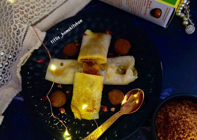 Nutrela Patishapta Pithe Recipe by ayndrila dutta - Cookpad