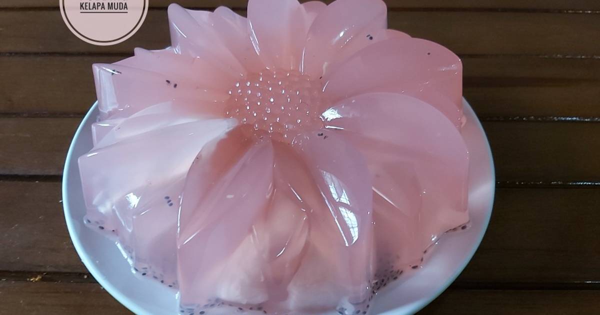 Resep Pudding Kelapa Muda oleh Melie Pramelia - Cookpad