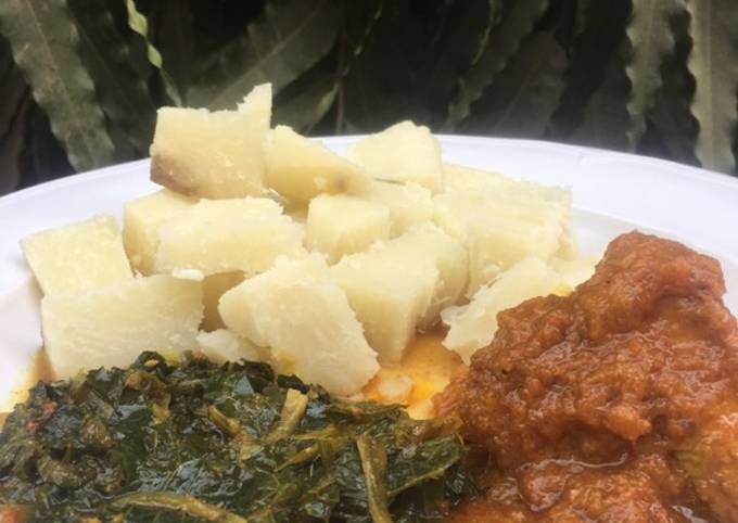 Yam, stew and veg stew Recipe by Aicha(stardrops_cakes) - Cookpad