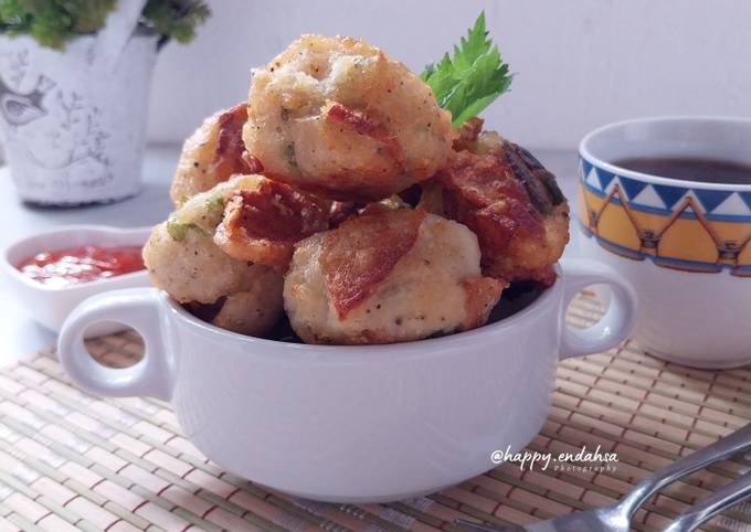 Resep Cucur Bawang Bakso oleh Happy Endahsa (Happy End) - Cookpad