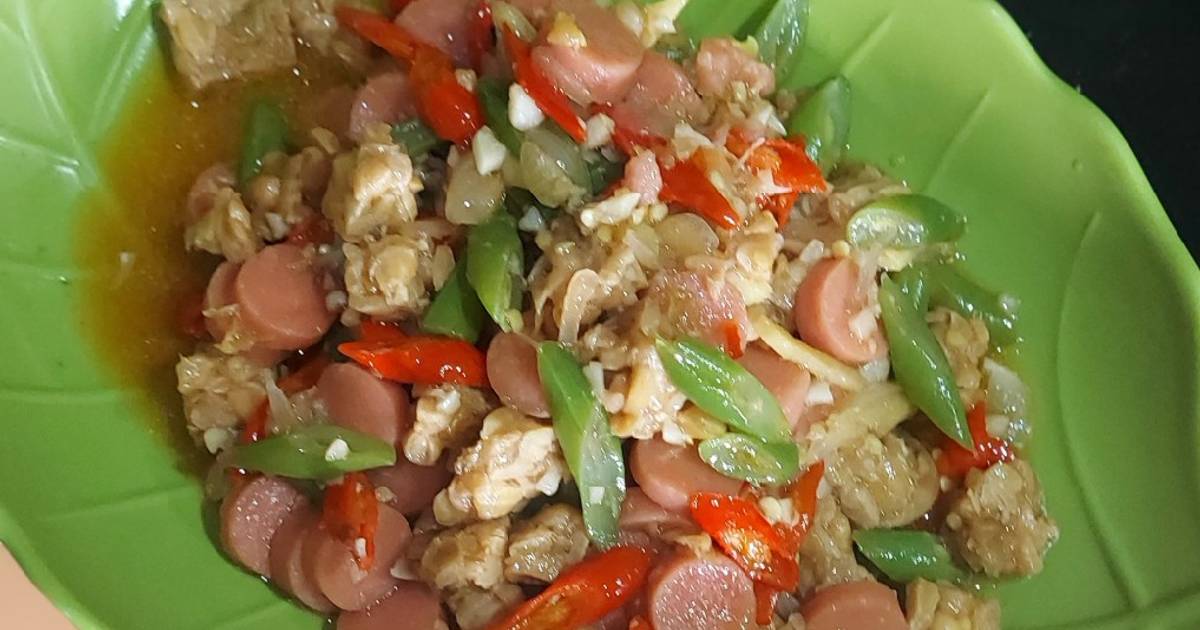 294 resep tempe oseng sosis enak dan mudah - Cookpad
