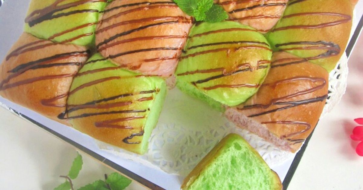 Resep Roti Sobek Pandan Talas oleh Merra Bawati - Cookpad
