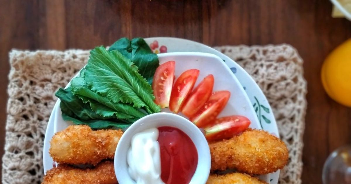Resep Chicken Nuget Paha Mini oleh Nur Baeti - Cookpad