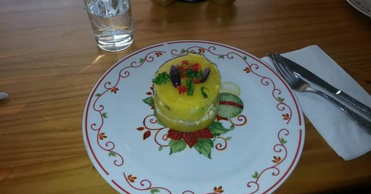 Peruvian Chicken Causa Recipe By Maritzaval