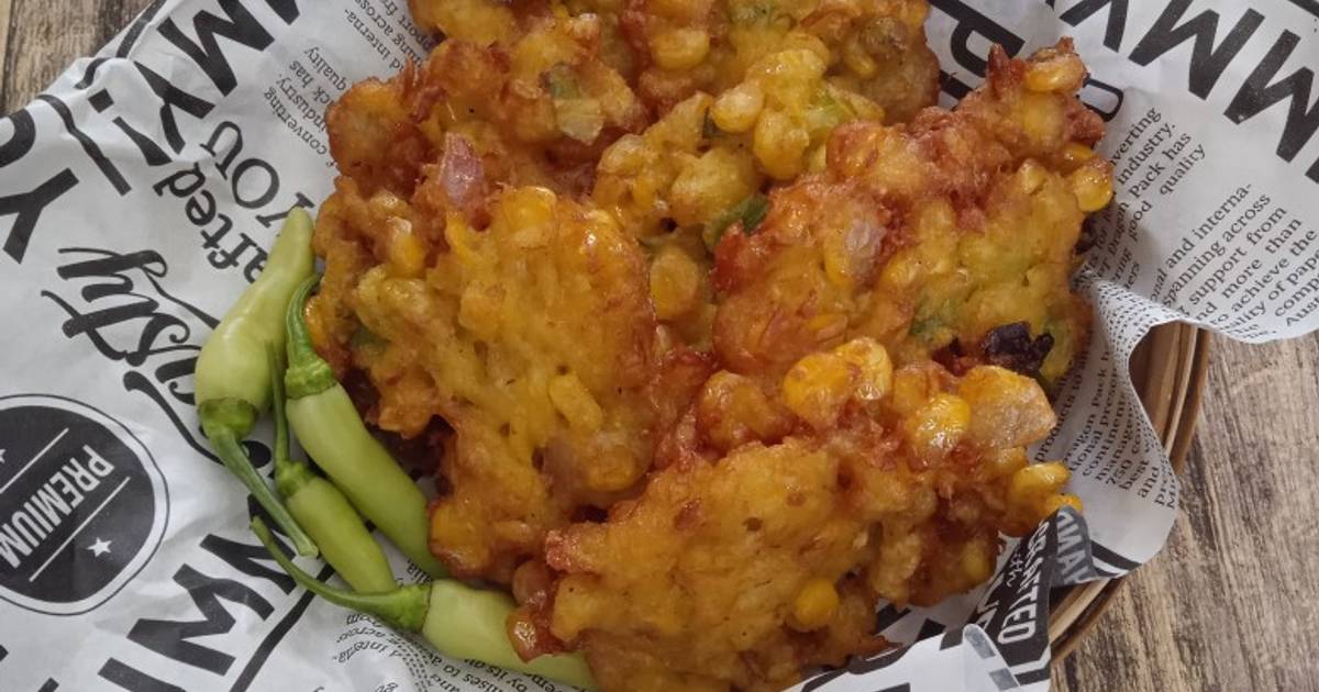 Resep Dadar Jagung/Bakwan Jagung oleh Devalesha Kitchen - Cookpad