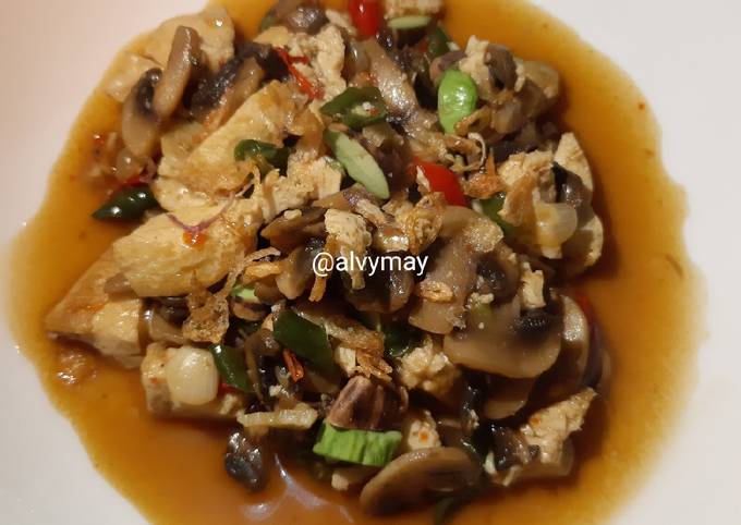 Resep Tumis Jamur Kancing dengan Putih Telur oleh Alvy Mayrina - Cookpad