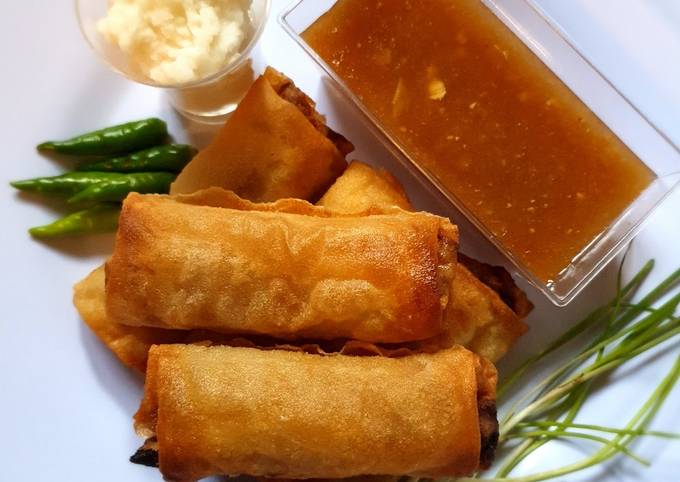 Resep Lumpia isi Bengkoang oleh Wurie Agustin Handayani - Cookpad