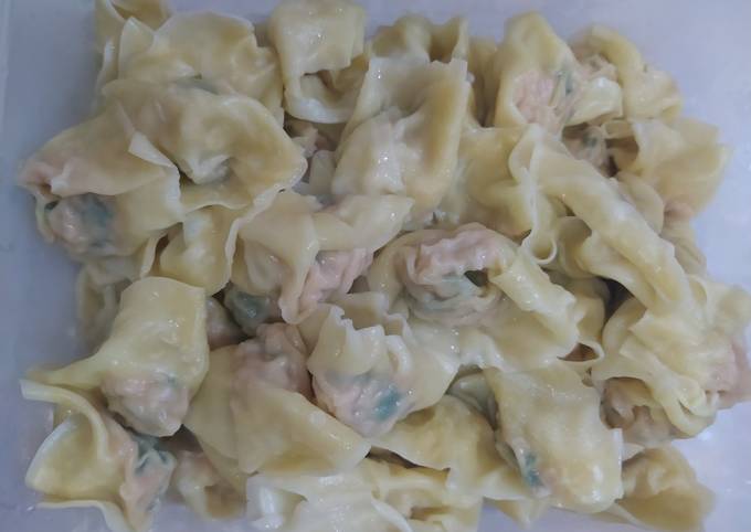 Resep Pangsit Rebus/Goreng oleh Mariyah Ulfah Baniry - Cookpad