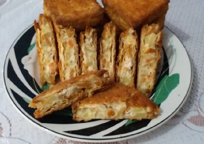 Resep Crackers Ragout Sayuran (Gabin Sayuran) oleh Ghea Ragil Ambar ...