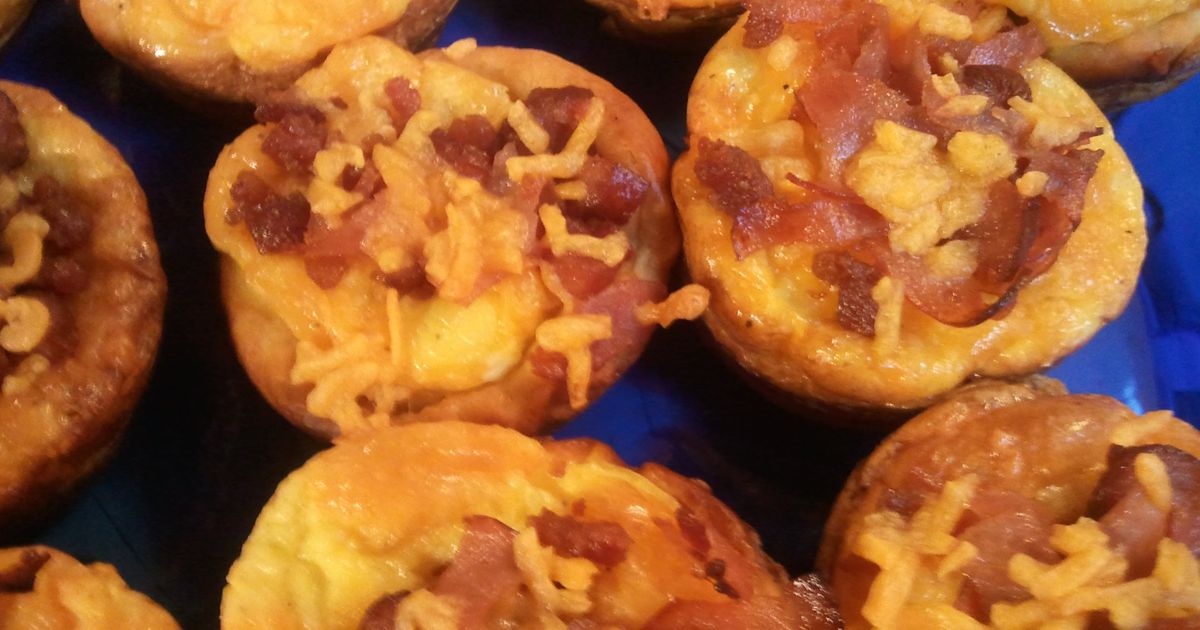 3 Meat Breakfast Cups Recipe By Heather