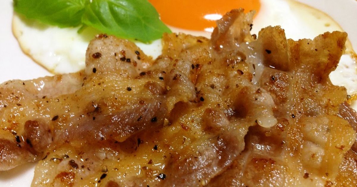 Home Made Pancetta Made From Thinly Sliced Pork Recipe By Cookpad.Japan