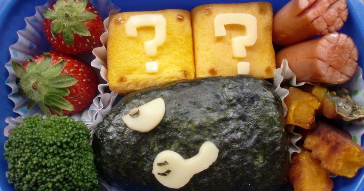 Charaben Super Mario Bros Box Recipe By Cookpad.Japan