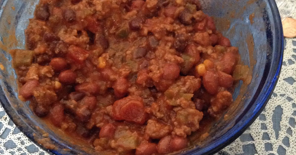 Dad's Mild Chili Recipe By Rebecca Hannen