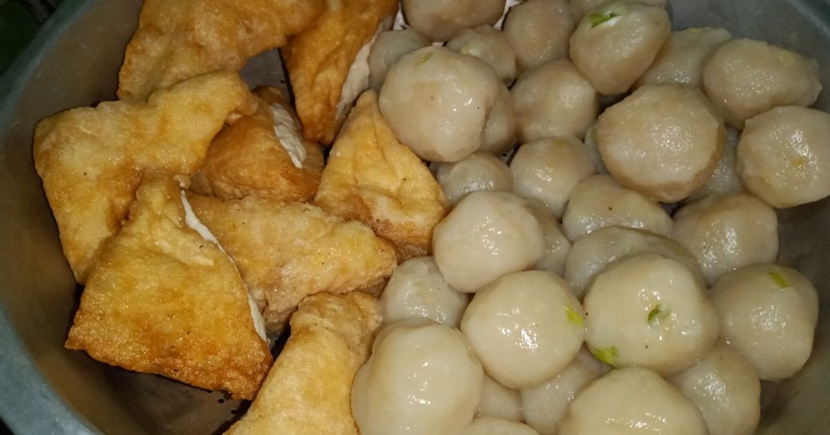 Resep pentol kanji gandum rumahan enak dan mudah - Cookpad