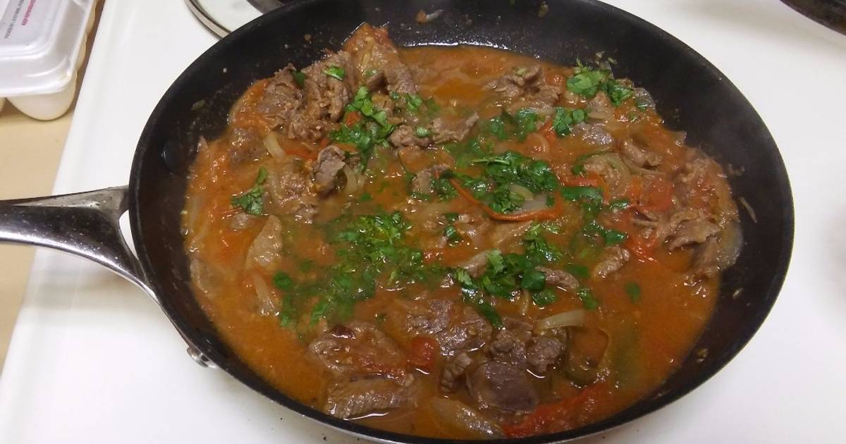 Bisteces a la mexicana Receta de 🐾AngelMon🐾- Cookpad
