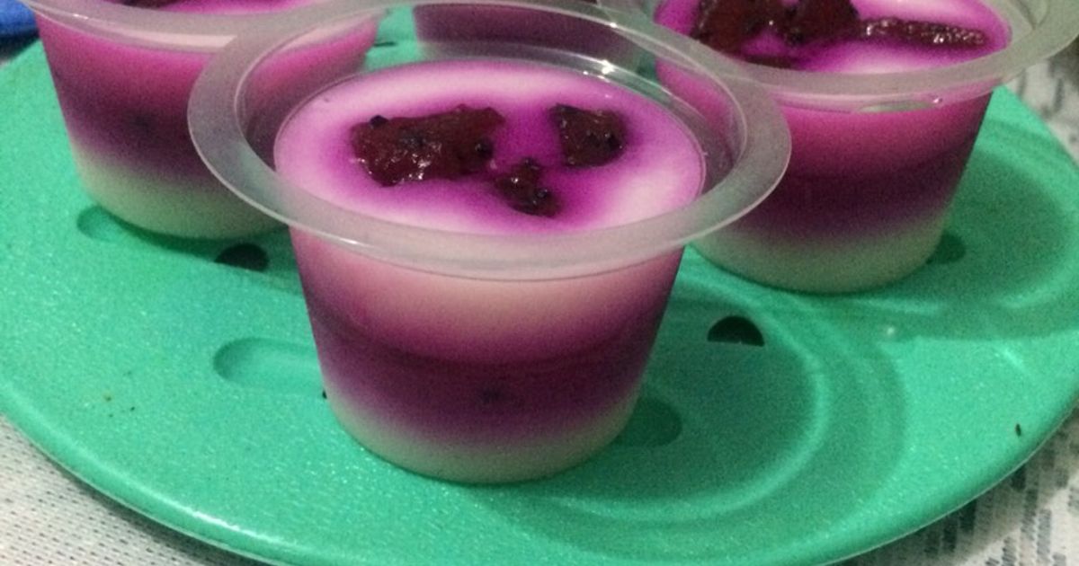 Resep Puding Buah Naga Ala Fe oleh CIA Febri - Cookpad
