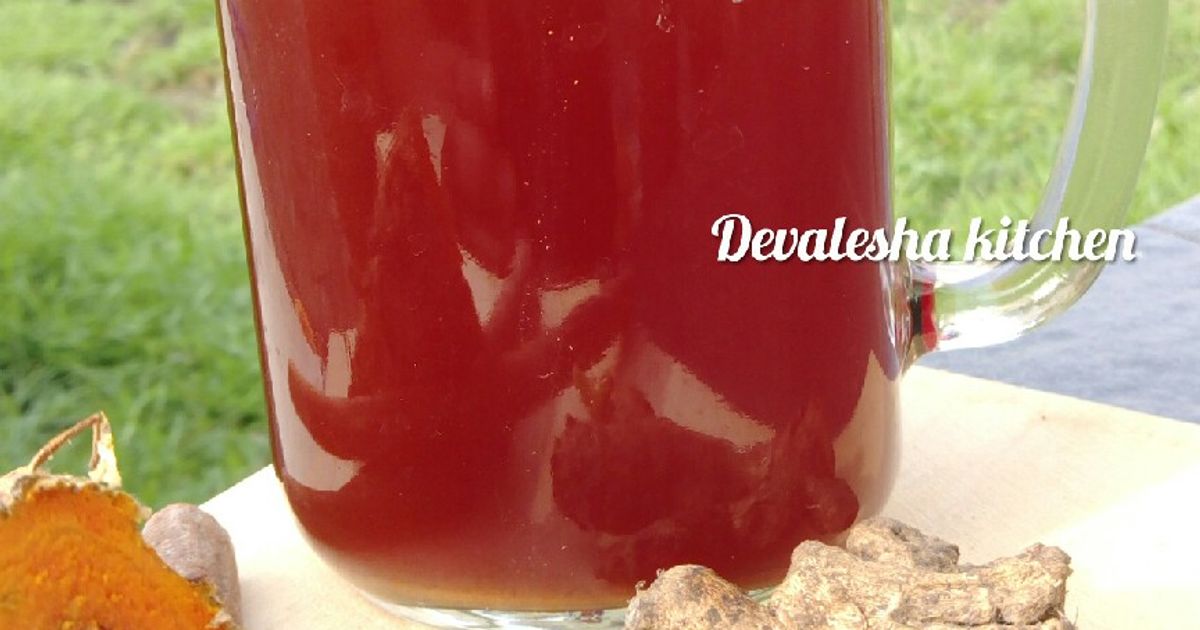 Resep teh jahe kunyit madu rumahan enak dan mudah - Cookpad