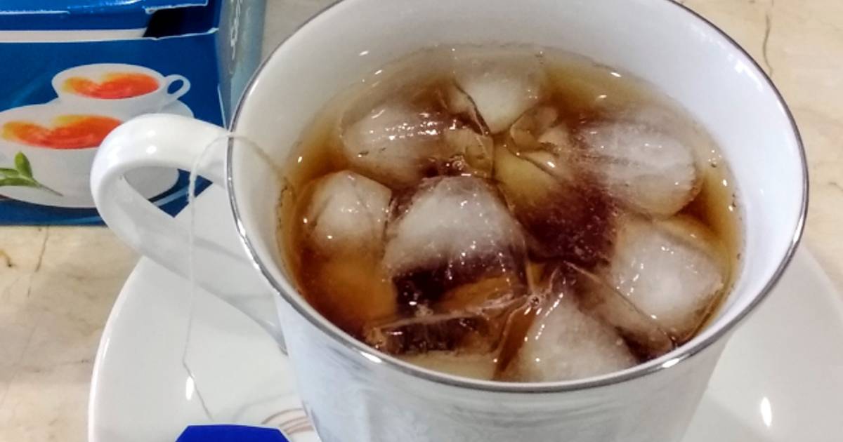 Resep Es teh manis oleh Kurnalia Litsani - Cookpad