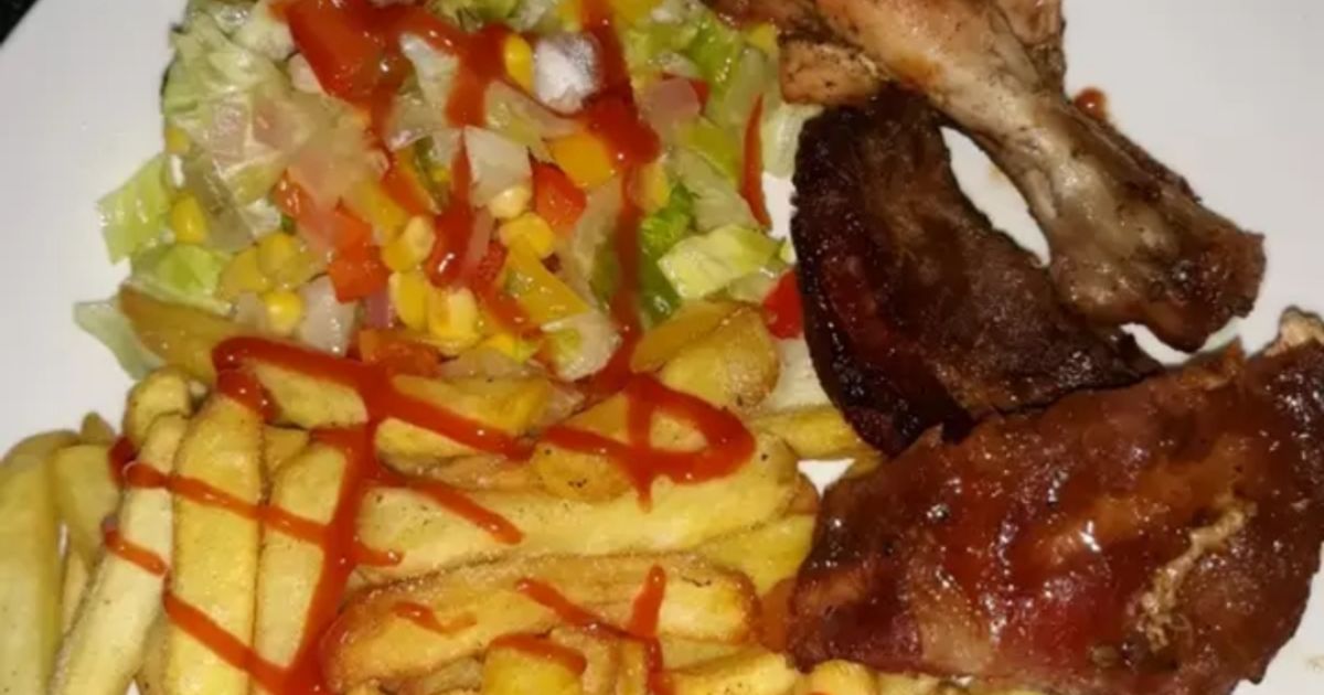 Carnes Mixtas Horneadas En Salsa Barbiquiu Casera Receta de Anny Ybert ...