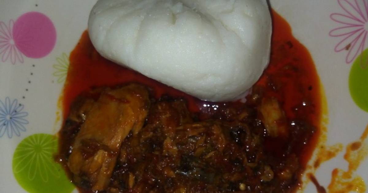 Tuwon shikafa with dry fish Recipe by Chef Deezahbawa - Cookpad