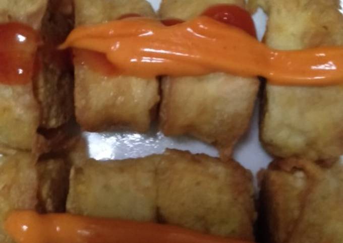 Resep Egg Roll Tofu With Saus Mayonaise Pedas oleh Eki Barmi Savitri ...