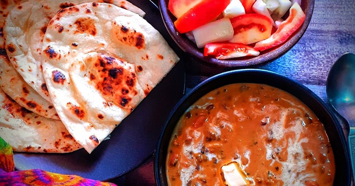 Dal Makhani with butter naan Recipe by Neha Dua - Cookpad