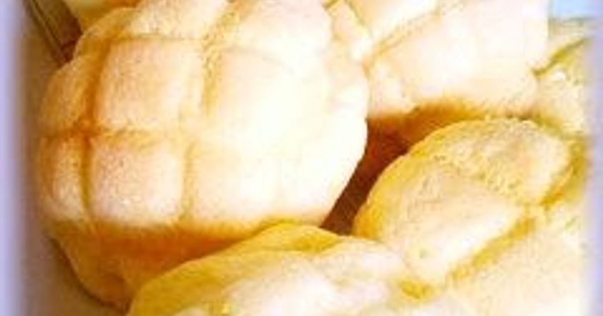 My Family's Recipe For Rich Melon Bread Recipe By Cookpad.Japan
