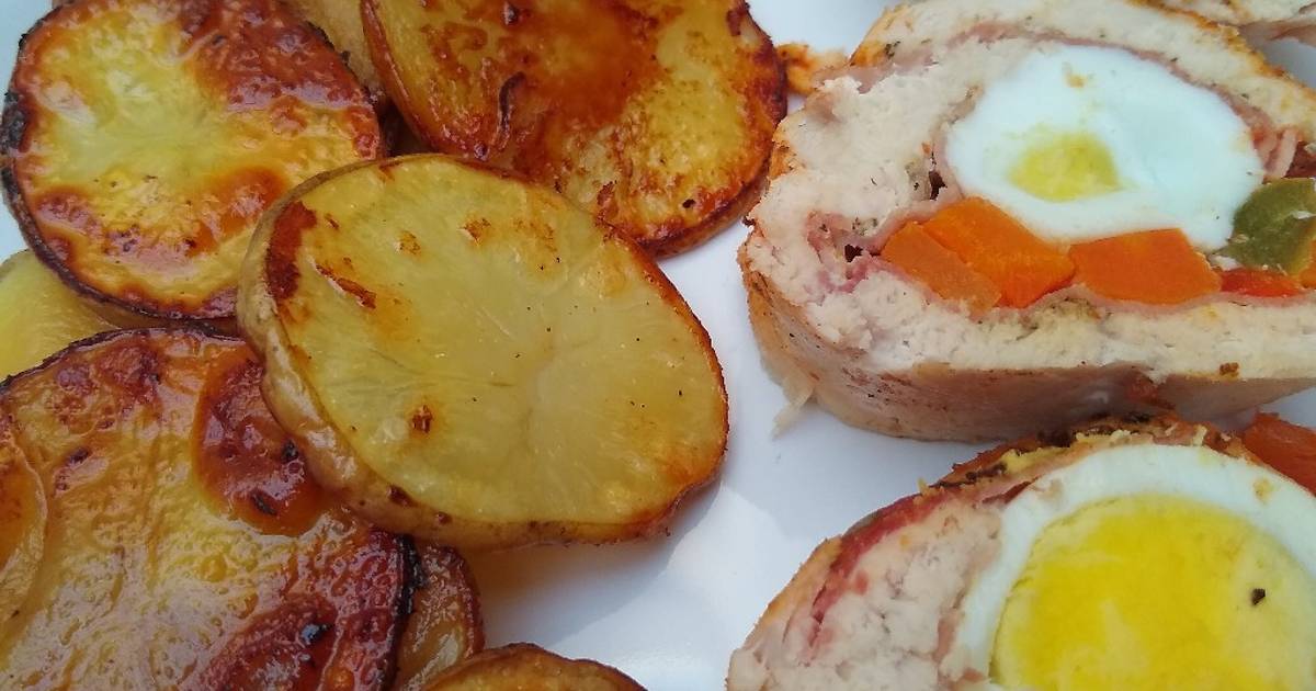 Arrollado de pollo - 180 recetas caseras- Cookpad