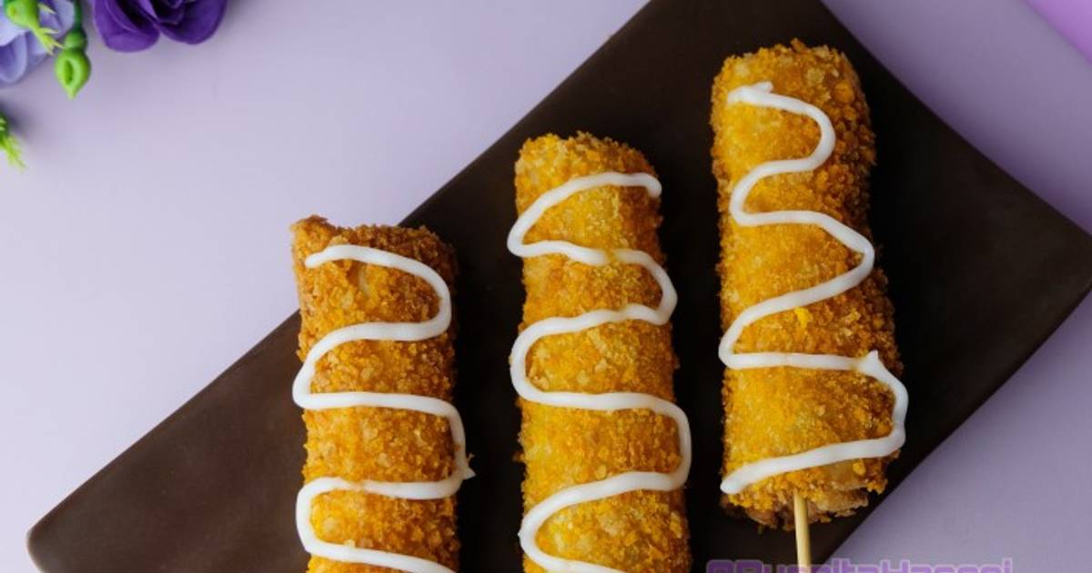 Resep Bread Corn Dog oleh Puspitasari Anggradewi - Cookpad