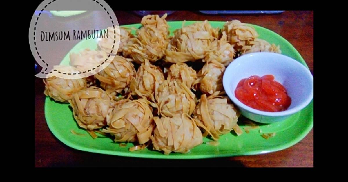 Resep Dimsum Rambutan oleh Mar'atus Sholicha - Cookpad