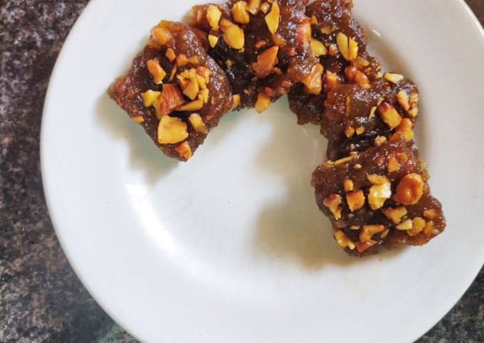 Kiruni pazha halwa (musk melon halwa) Recipe by nithya m - Cookpad