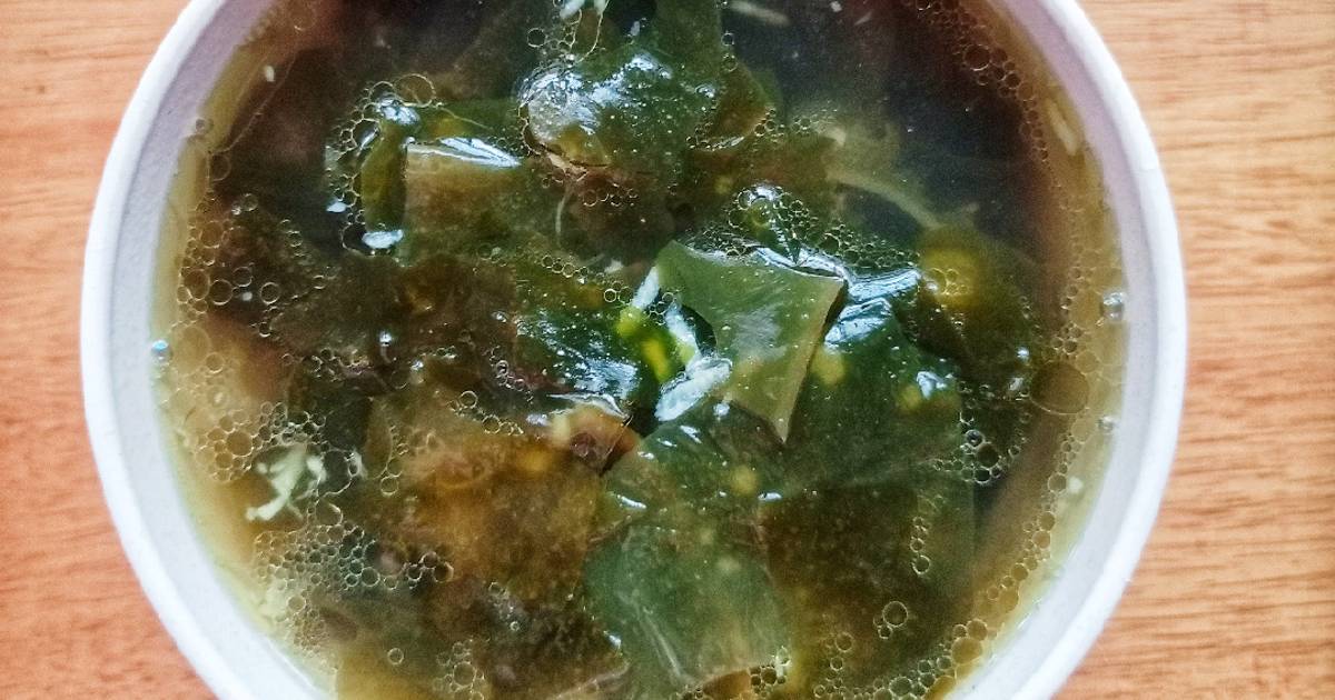 Resep Miyeok-guk (Sup Rumput Laut Korea) oleh Novia Diana Ayu Wulandari ...