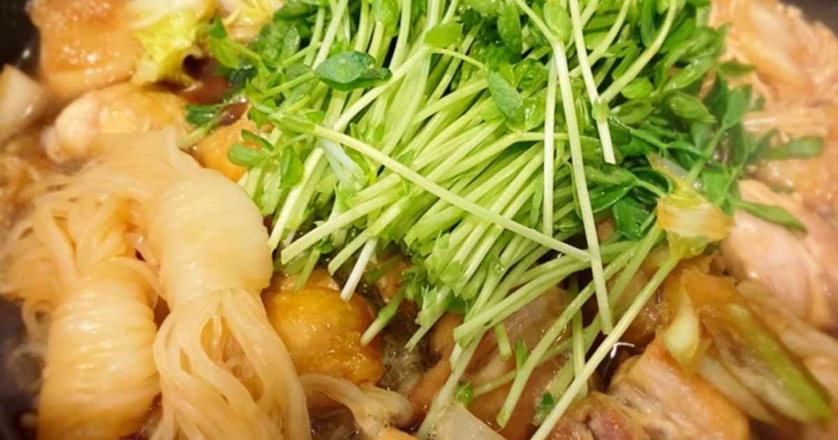 Flavorful & Tender Chicken Sukiyaki Recipe By 二姫一太郎ママ☆